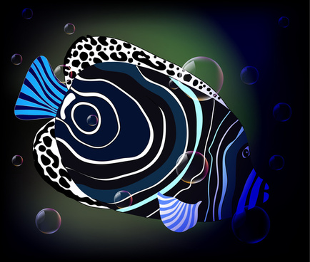 Deep Sea Fish clip art Free vector in Open office drawing svg ( .svg ...
