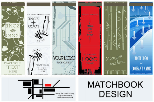 Set of bookmarks design elements vector Free vector in Encapsulated ...