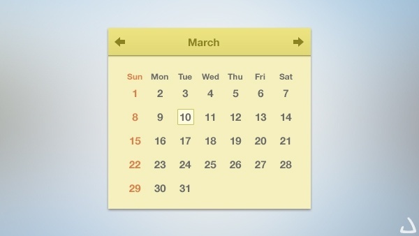 Photoshop psd file free download calendar free psd download (57 Free ...