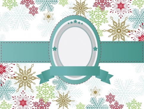 Snowflakes_watermark Free vector in Open office drawing svg ( .svg ...