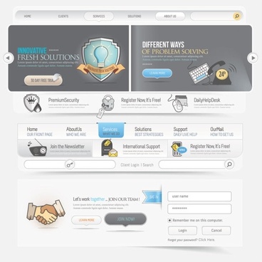 Web Design decorative crystal material vector style icon Free vector in ...