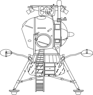 Lander Free vector in Encapsulated PostScript eps ( .eps ) vector ...