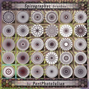 Decorative border designs photoshop brushes download (211 photoshop ...