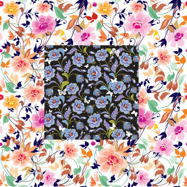 Splendid decorative pattern background design elements Free vector in Encapsulated PostScript ...