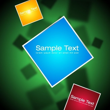 The trend of threedimensional background 01 vector Free vector in ...