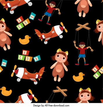 Tropical parrots pattern colorful repeating geometric decor Free vector ...