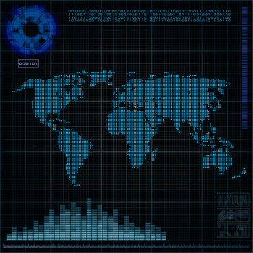 World Vector Map Free vector in Acrobat reader pdf ( .pdf ) vector ...