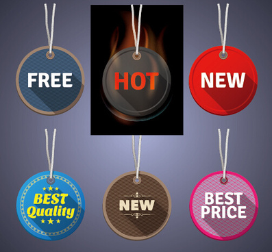 Round tag free vector download (6,622 Free vector) for commercial use ...
