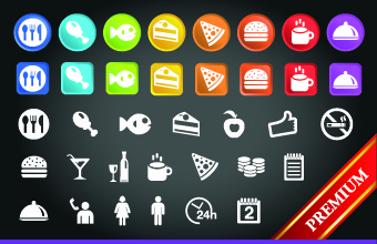 Web common icons vector set Free vector in Encapsulated PostScript eps ...