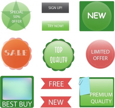 Web label vector Free vector in Encapsulated PostScript eps ( .eps ...