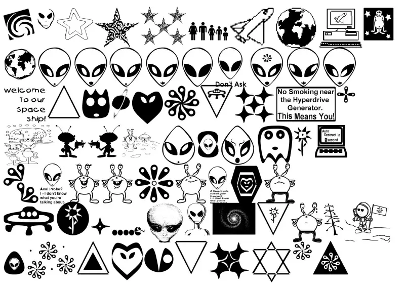 Alien Gantz Font in truetype .ttf opentype .otf format free and easy ...