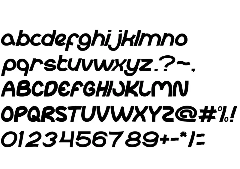Typical ABC Font in truetype .ttf opentype .otf format free and easy ...