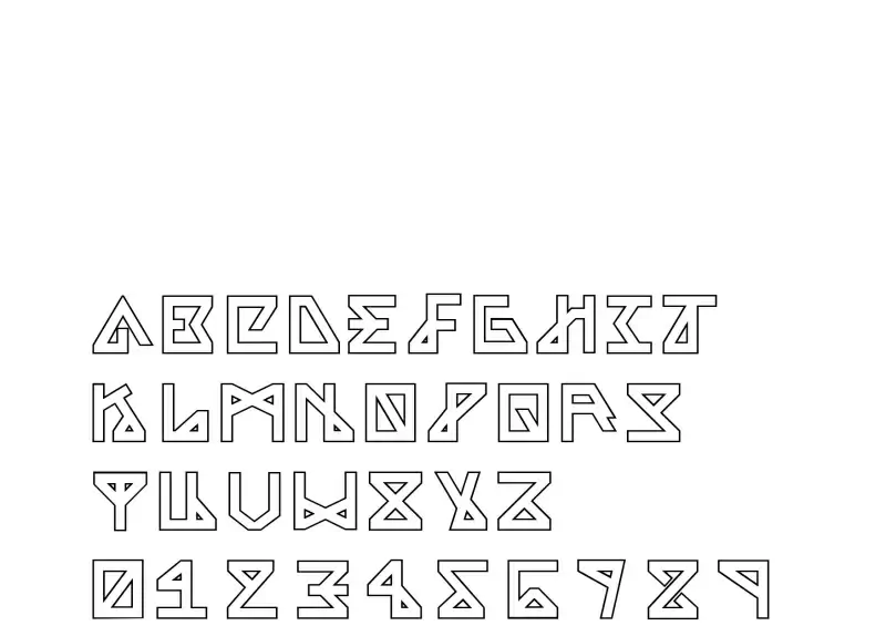 Alpha Kufi Font in truetype .ttf opentype .otf format free and easy ...