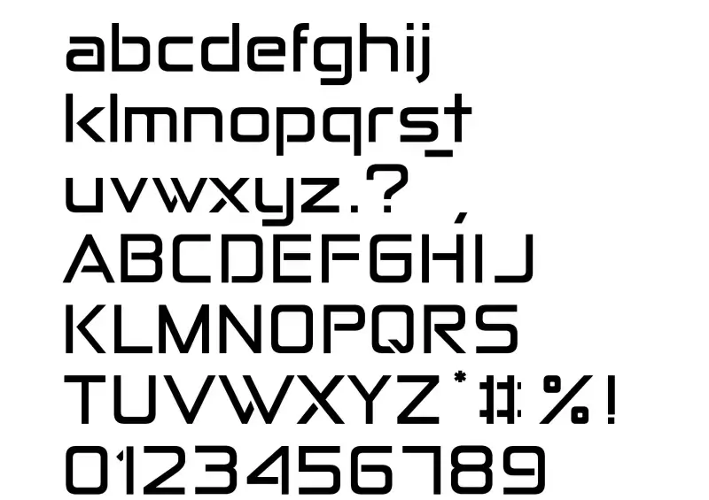 Square Rough Font in truetype .ttf opentype .otf format free and easy ...