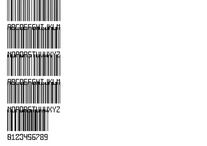 Code 128 Font in truetype .ttf opentype .otf format free and easy ...