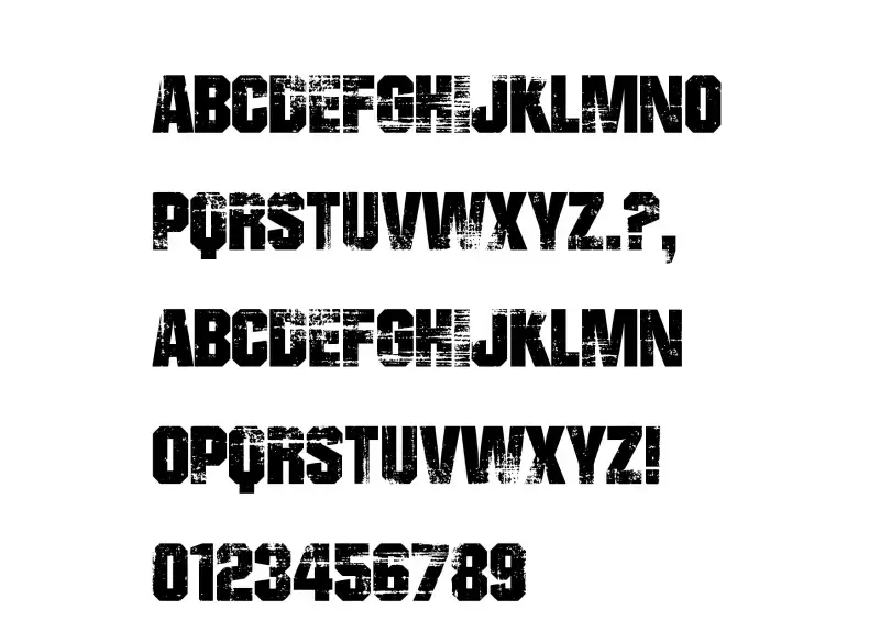 Dabre Grunge Font in truetype .ttf opentype .otf format free and easy ...