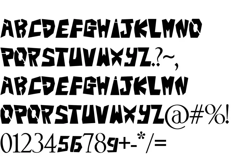 Big Bottom Cartoon Font in truetype .ttf opentype .otf format free and ...