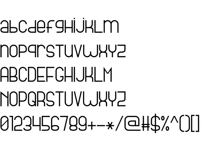 Basic Square 7 Font in truetype .ttf opentype .otf format free and easy download unlimit id:6904903