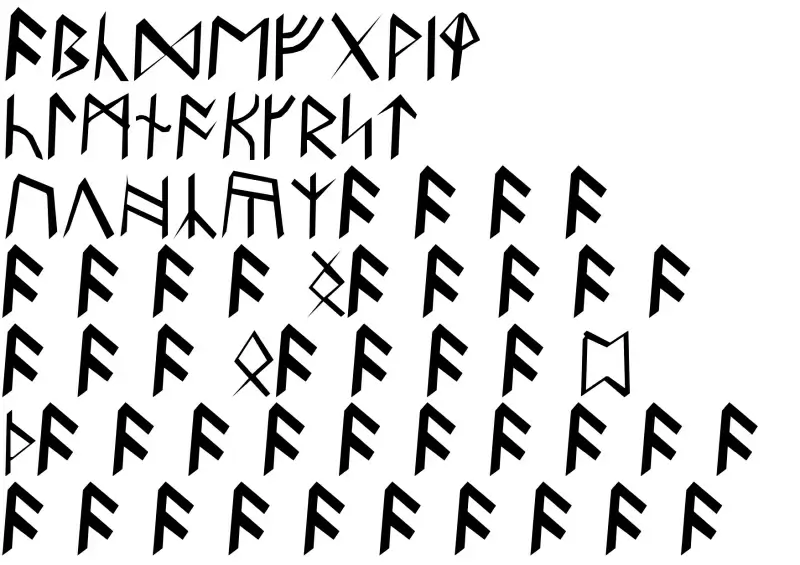 Rune Font in truetype .ttf opentype .otf format free and easy download ...