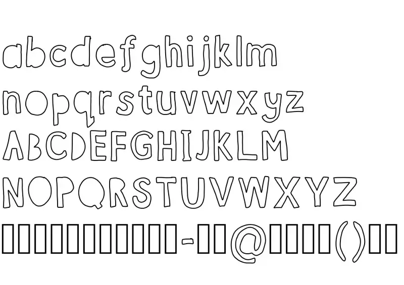 Bubble Border Font in truetype .ttf opentype .otf format free and easy download unlimit id:6903987