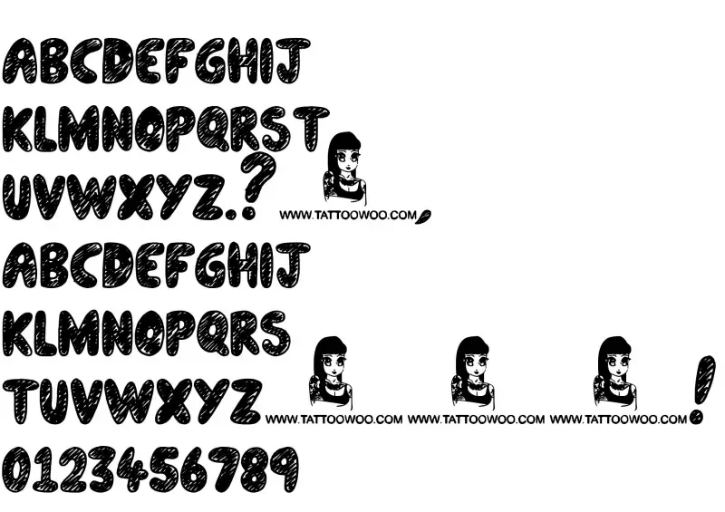 Scan me Font in truetype .ttf opentype .otf format free and easy ...