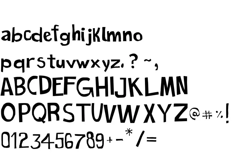 Big Bottom Cartoon Font in truetype .ttf opentype .otf format free and ...