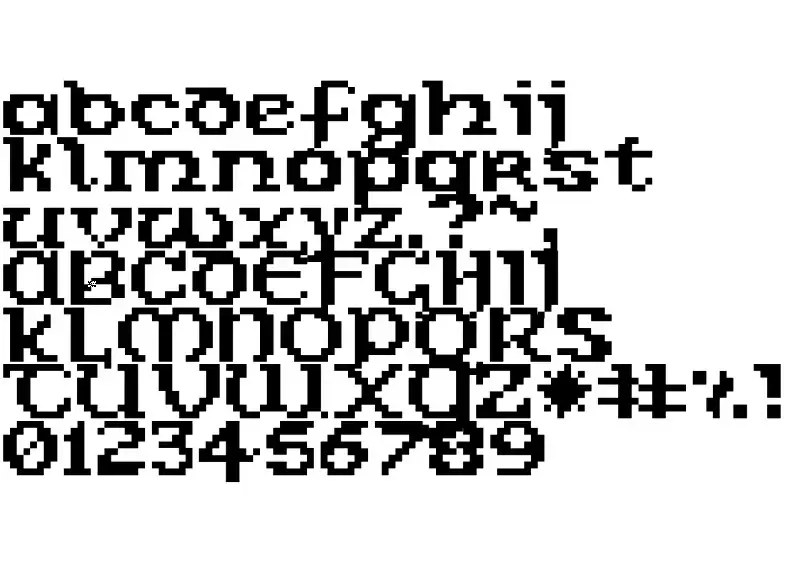 Bit Daylong 11 Font in truetype .ttf opentype .otf format free and easy ...