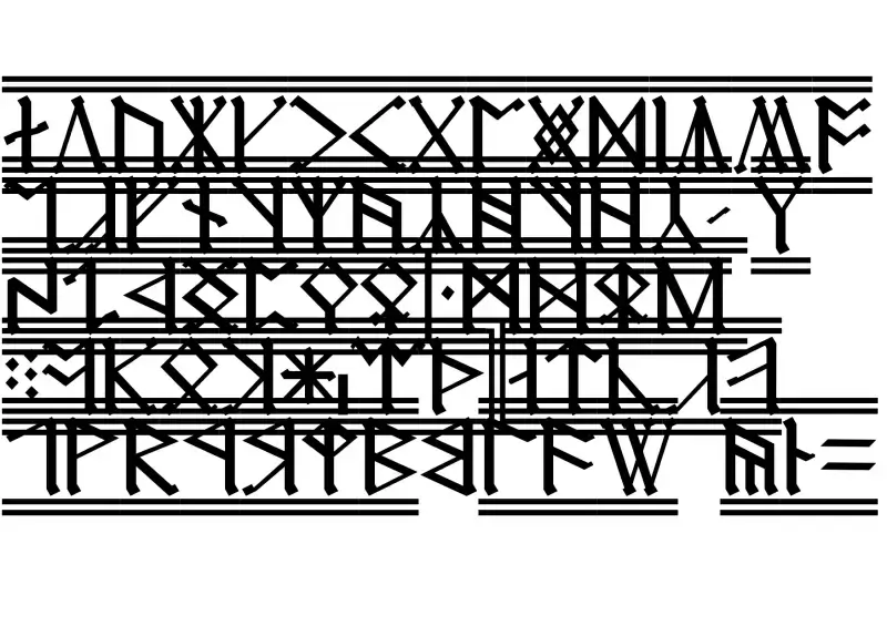Acadian Runes Font in truetype .ttf opentype .otf format free and easy ...