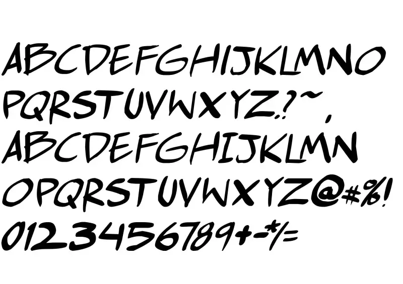 Laffayette Comic Pro Font in truetype .ttf opentype .otf format free ...