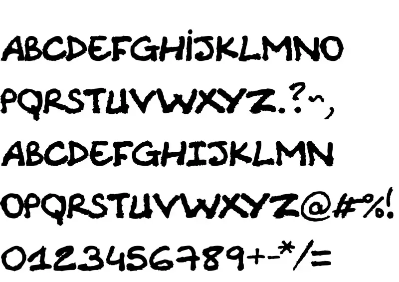 Pauls Ransom Note Font in truetype .ttf opentype .otf format free and ... Pauls Ransom Note Font in truetype .ttf opentype .otf format free and ...