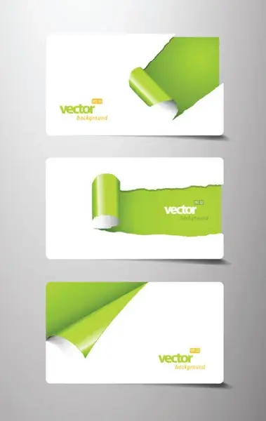 Creativity card designs vectors newest