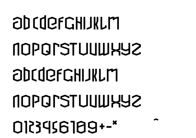 Cubic Refit Font in truetype .ttf opentype .otf format free and easy ...