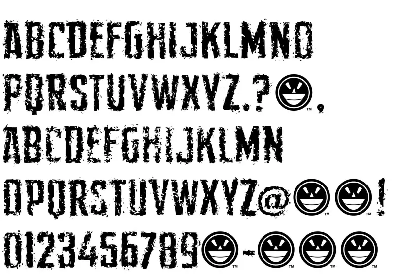 Demonized Font in truetype .ttf opentype .otf format free and easy ...