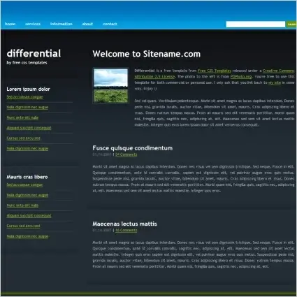 Free web templates download 2,502 files in .html .css .js sort by ...