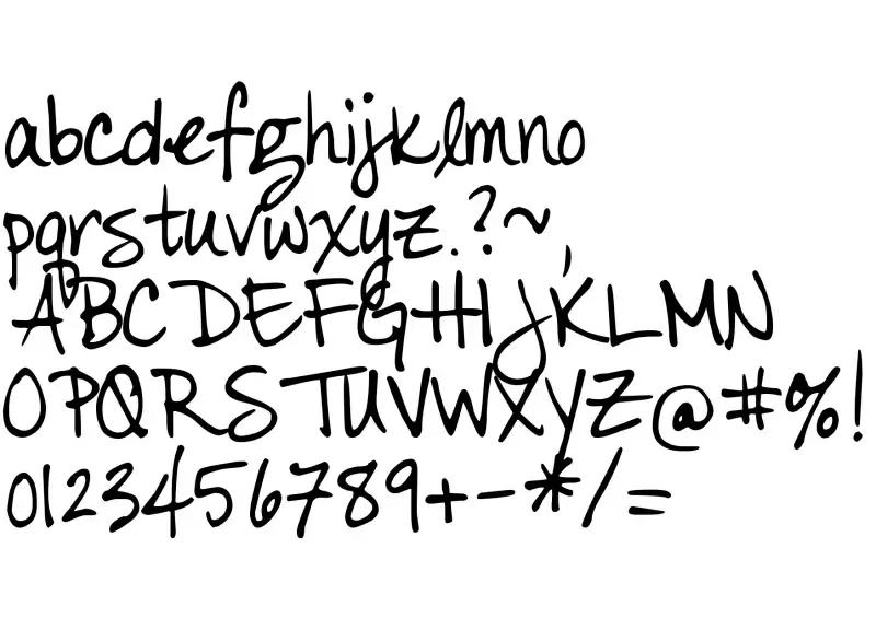 Scan me Font in truetype .ttf opentype .otf format free and easy ...