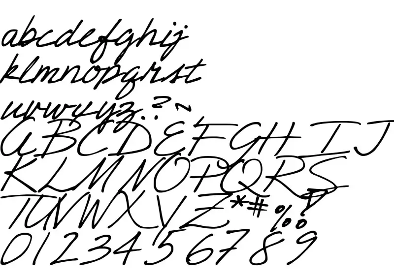 DJB Cris Script Font in truetype .ttf opentype .otf format free and ...