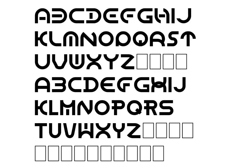 Circles and sticks Font in truetype .ttf opentype .otf format free and ...