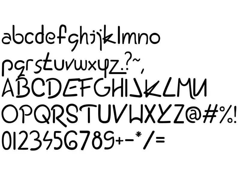 School Script Dashed Font in truetype .ttf opentype .otf format free ...