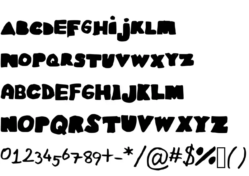 Typical ABC Font in truetype .ttf opentype .otf format free and easy ...
