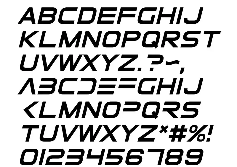 Elemental End Font in truetype .ttf opentype .otf format free and easy ...