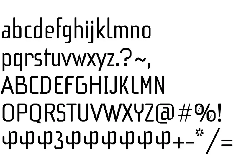 Eacologica Round Slab Font in truetype .ttf opentype .otf format free ...