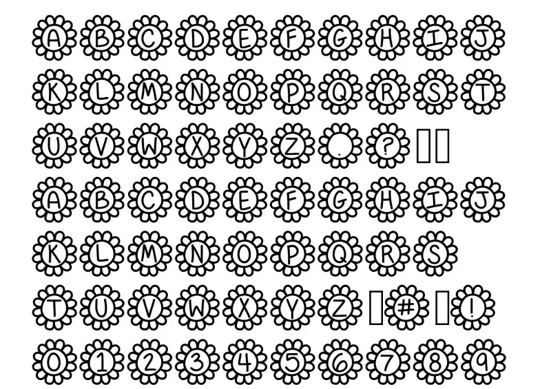 Flower Power Font in truetype .ttf opentype .otf format free and easy ...