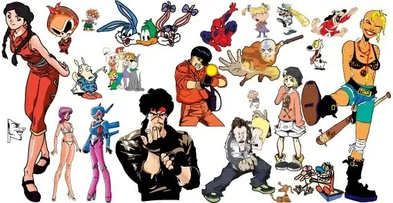 Free vector cartoons Vectors images graphic art designs in editable .ai ...