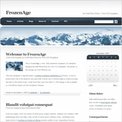 Green age Web templates in .html .css .js format free and easy download ...
