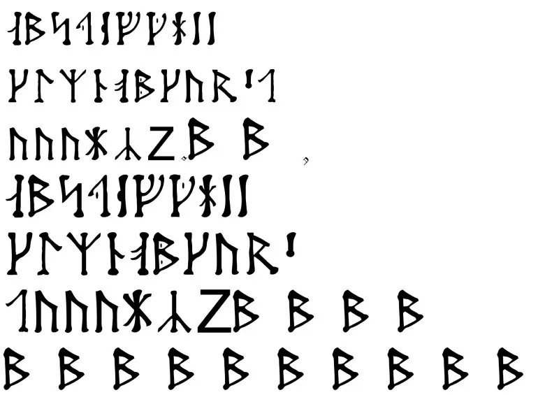 Tolkien Dwarf Runes Font in truetype .ttf opentype .otf format free and ...