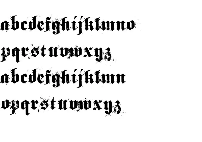 K22 Tri-Line Gothic Font in truetype .ttf opentype .otf format free and ...