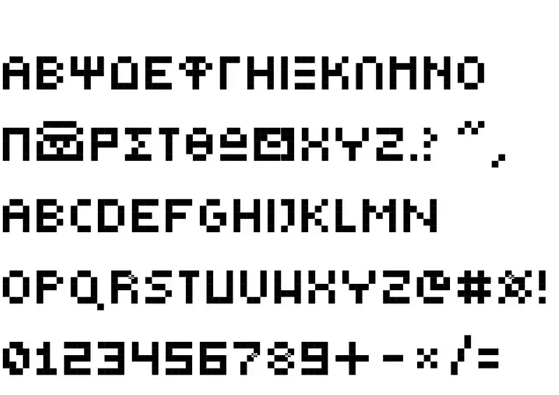 E-Square Font in truetype .ttf opentype .otf format free and easy ...