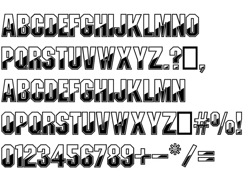 Guns Font in truetype .ttf opentype .otf format free and easy download ...