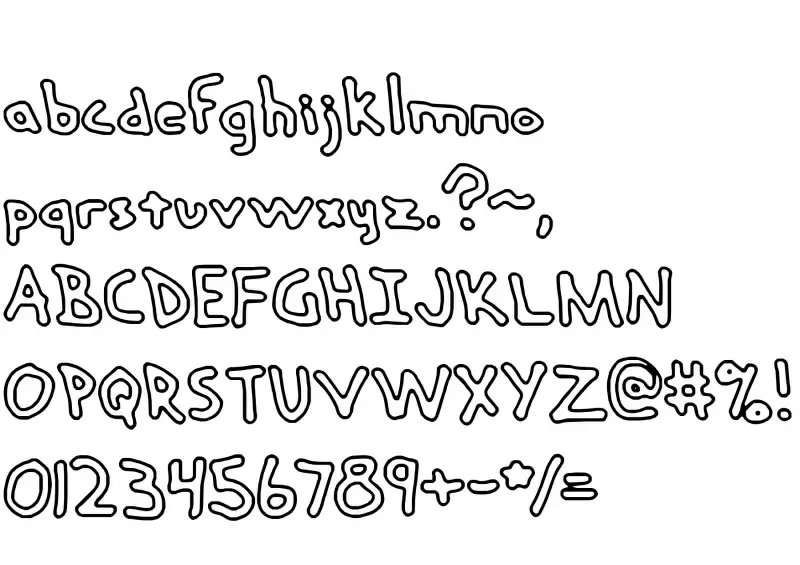Scan me Font in truetype .ttf opentype .otf format free and easy ...