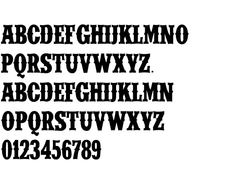 IFC Insane Rodeo Font in truetype .ttf opentype .otf format free and ...